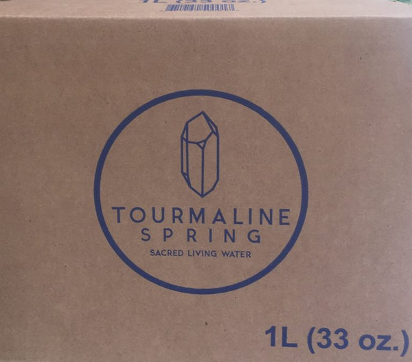 1 Case of Tourmaline Spring water — 1 Liter - 12 Pack